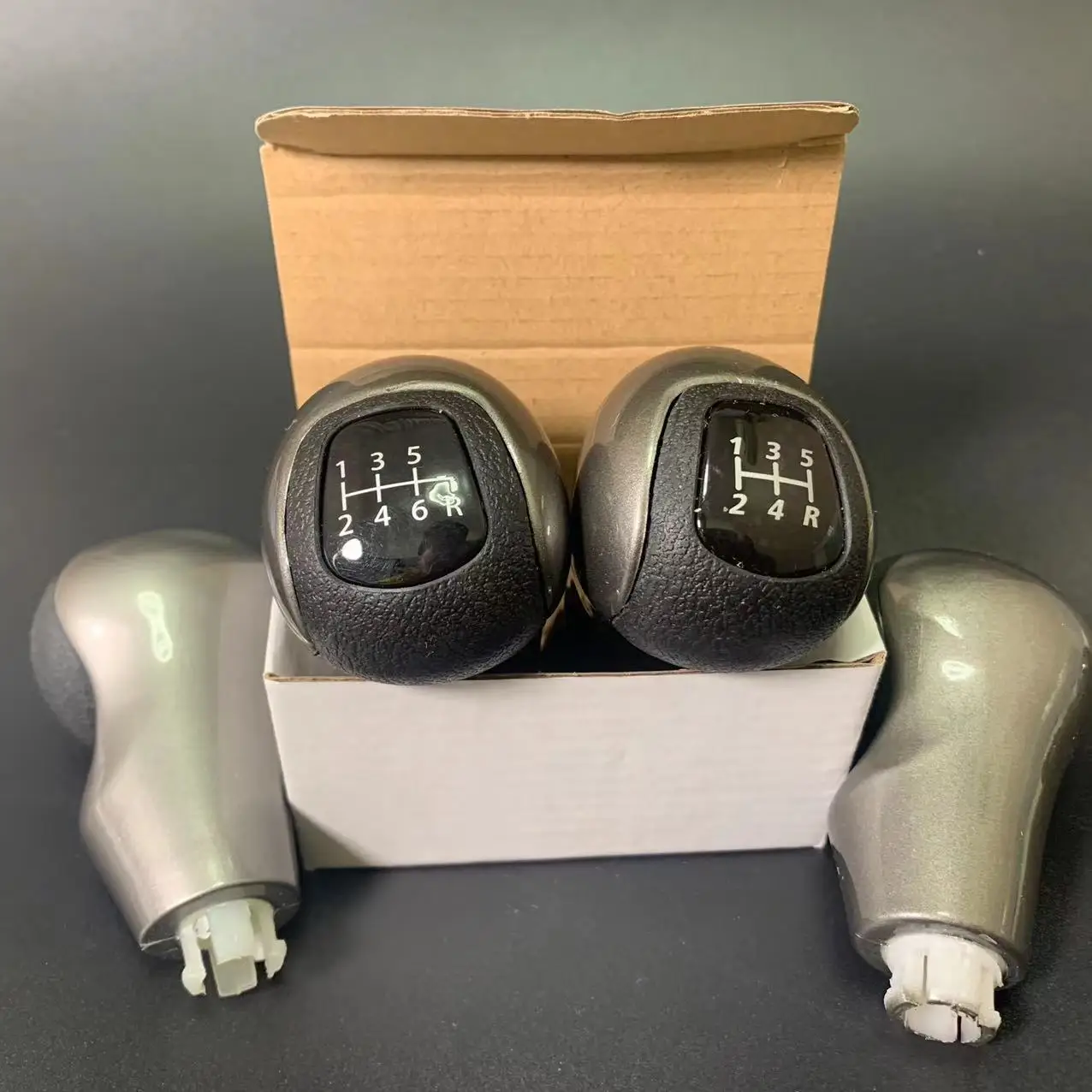 6 Speed MT Car Gear Knob Gear Shift Knob Stick Ball Head Lever Knob For ...