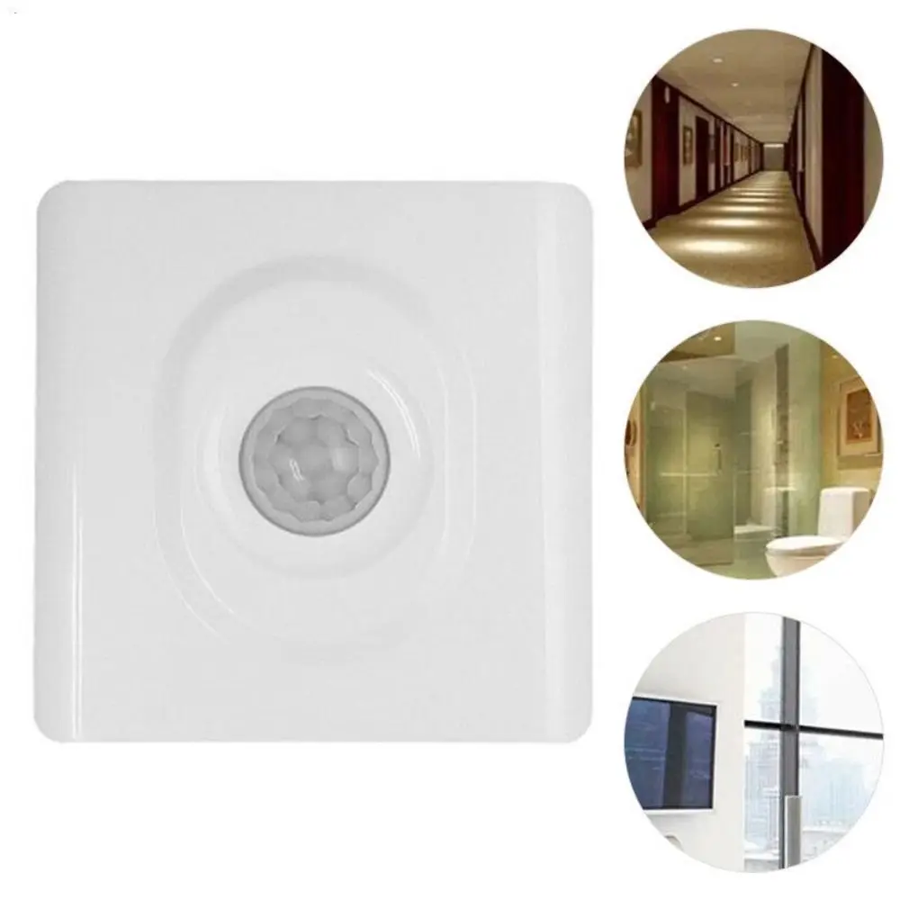 Human Body Sensor Switch Wall Mount Sensitive Infrared PIR Motion ...