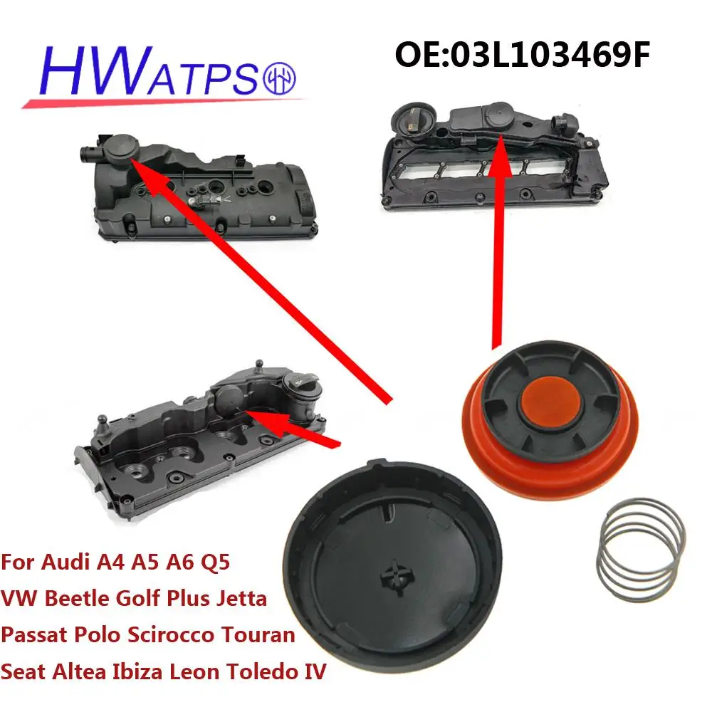 For Audi A4 A5 A6 A7 A8 Q5 Seat Altea Ibiza Leon Toledo IV VW Golf ...