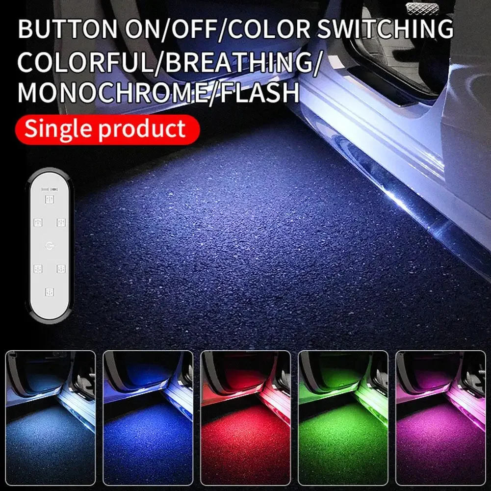 1-2-PCs-Car-Door-Lights-LED-Welcome-Light-Magnetic-Control-USB-Charging ...