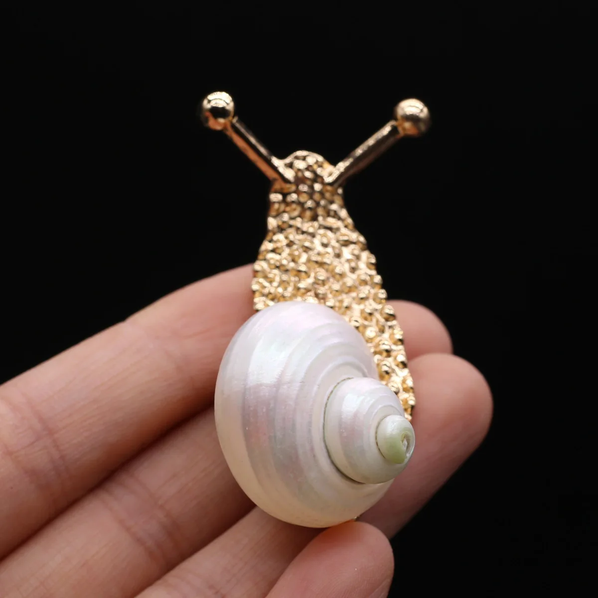 High-Quality-Conch-Enamel-Brooch-Pins-Fashion-Jewelry-Sea-Snail-Collar ...