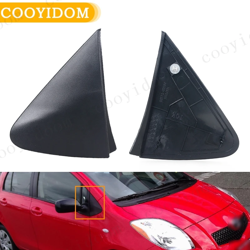 Front Window A-pillar Triangle Garnish Cover Panel Glass Triangle Plate ...