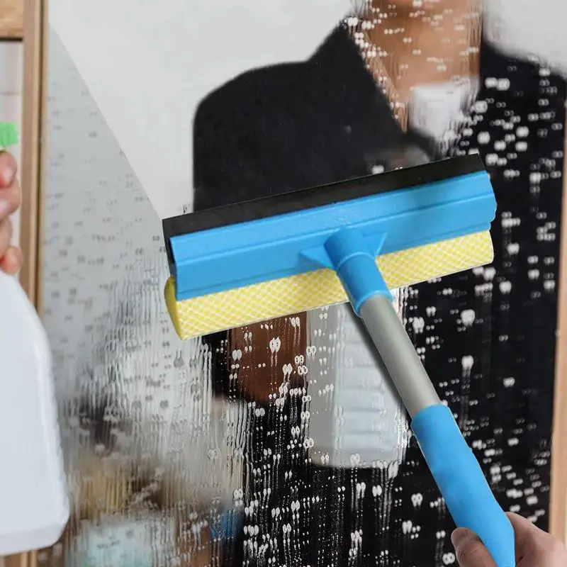 Glass-Wiper-For-Window-Auto-Window-Cleaning-Scraper-Squeegee-Detachable ...