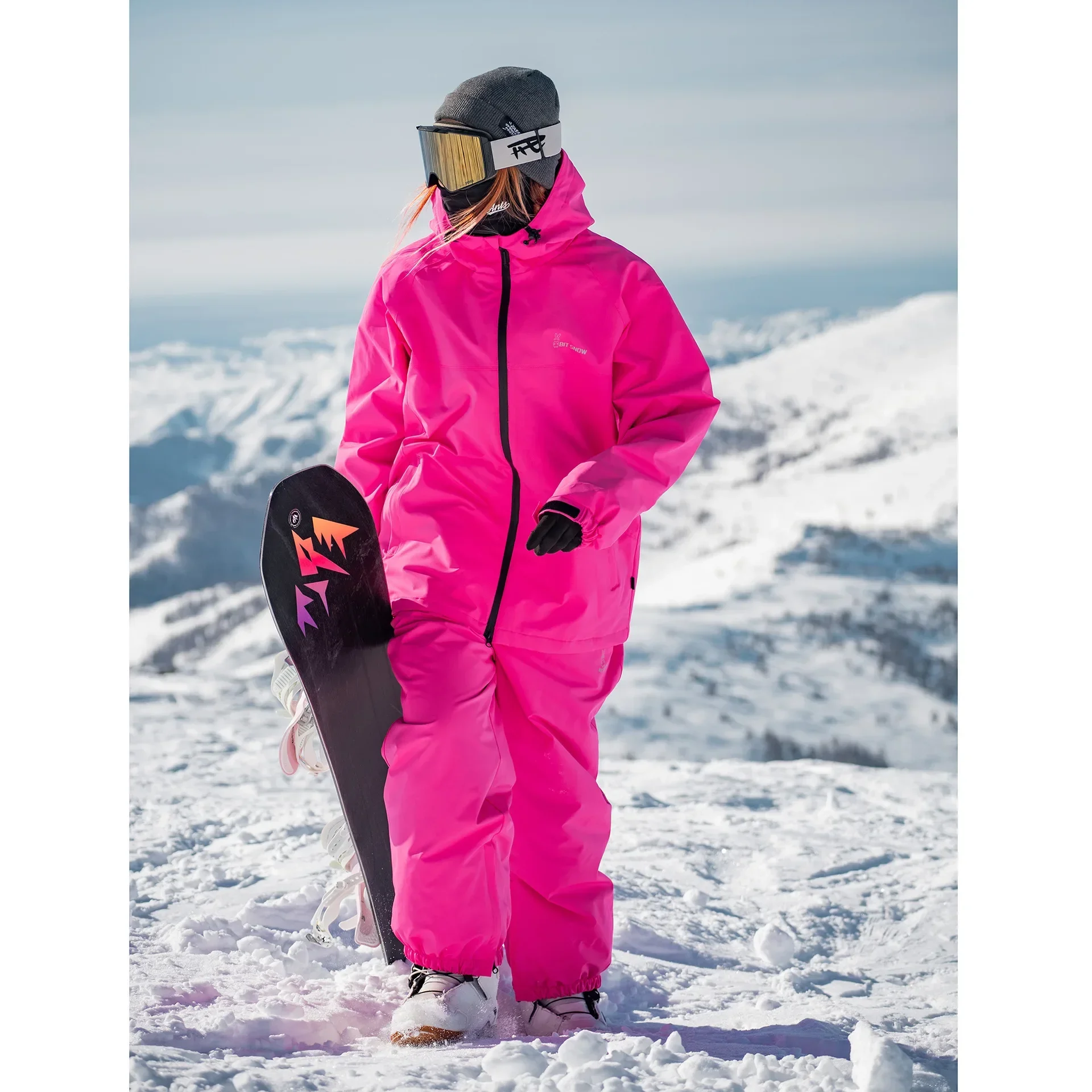 Outdoor-Winter-Large-Single-Board-Ski-Suit-Set-for-Men-and-Women-s ...