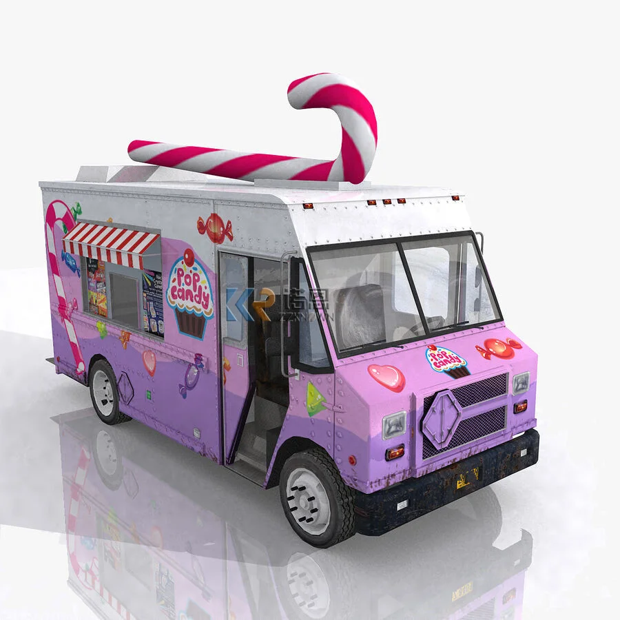 Selling Coffee Van Pizza Trailer Outdoor Mobile Kitchen Hot Dog Truck ...