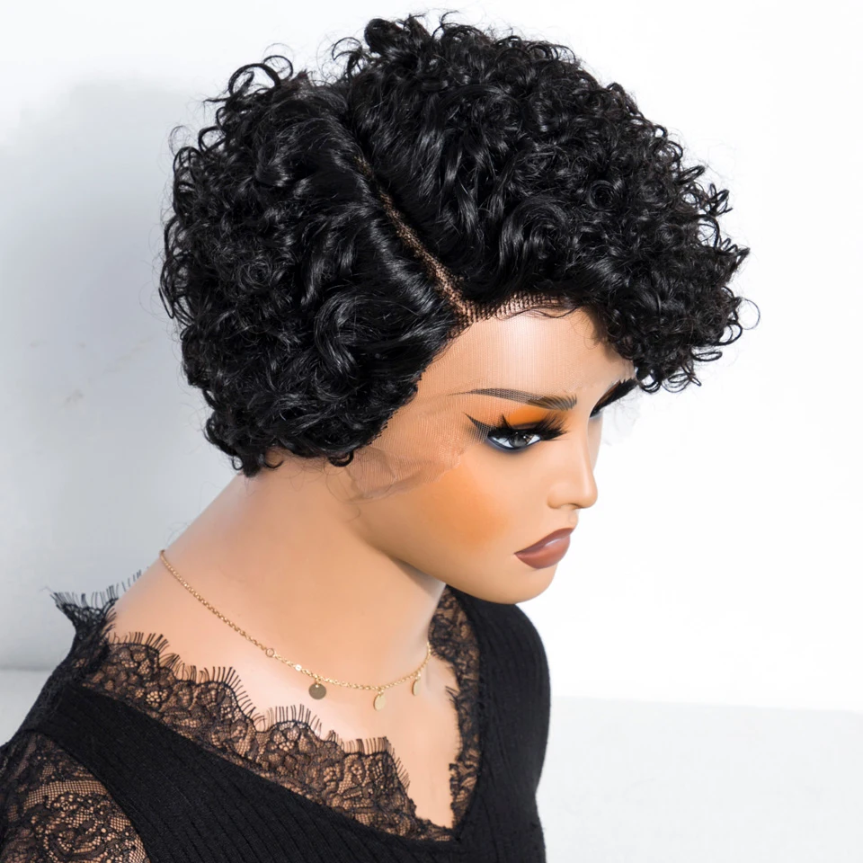 Short-Bob-Wig-Pixie-Cut-Wig-Curly-Human-Hair-Wigs-For-Women-13x6x1-Lace ...