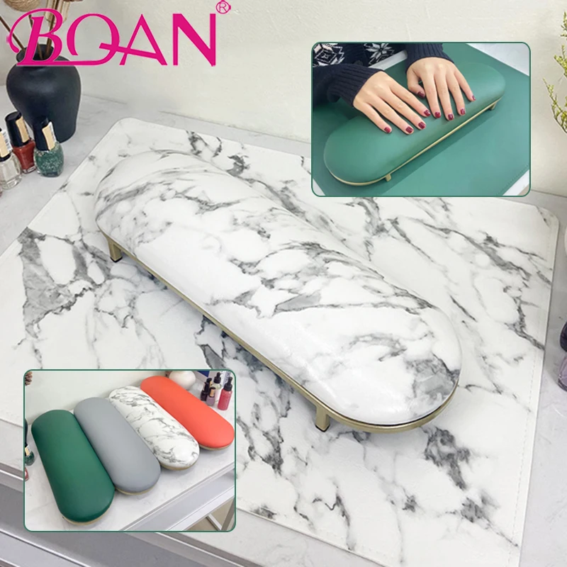 BQAN-PU-Leather-Hand-Rest-Pillow-Luxury-Marble-Nail-Art-Hand-Cushion ...