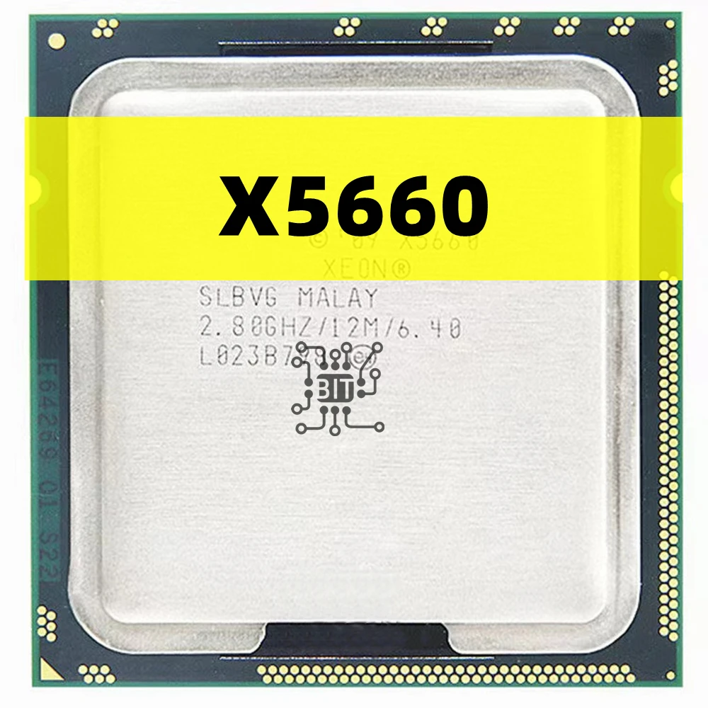 Original xeon x5660 2.8 ghz processador cpu de seis núcleos 12m 95w lga 1366| | - AliExpress