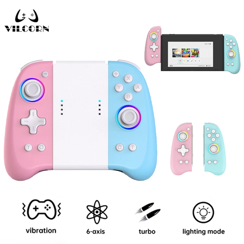 Wireless-Joypad-for-Nintendo-Switch-OLED-LITE-With-Six-axis-Gyroscope ...