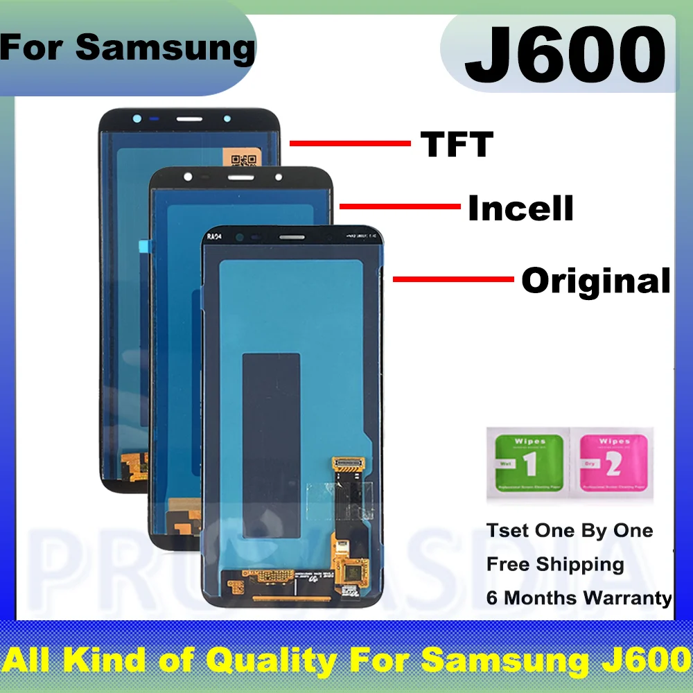100% Tested For Samsung Galaxy J6 2018 J600 J600F J600Y SM-J600F J600G ...