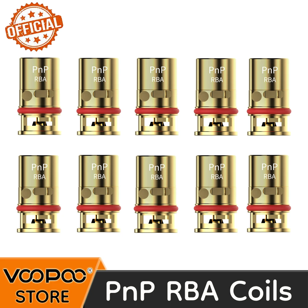 Offizielle VOOPOO PnP RBA Spule 0,6 ohm Vorgefertigte Docht Draht MTL ...