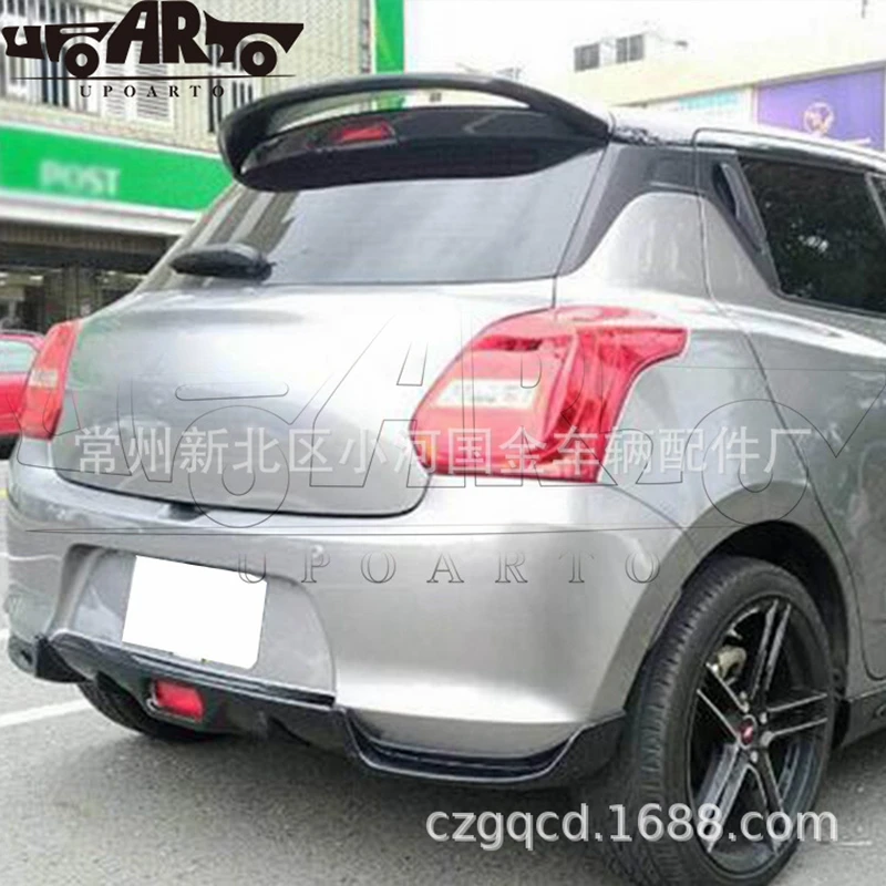 For Suzuki Swift 2018 high quality ABS Plastic Unpainted Color Rear ...