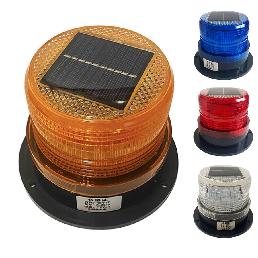 Solar-Warning-Light-LED-Automatic-Sensor-Magnetic-Police-Strobe ...