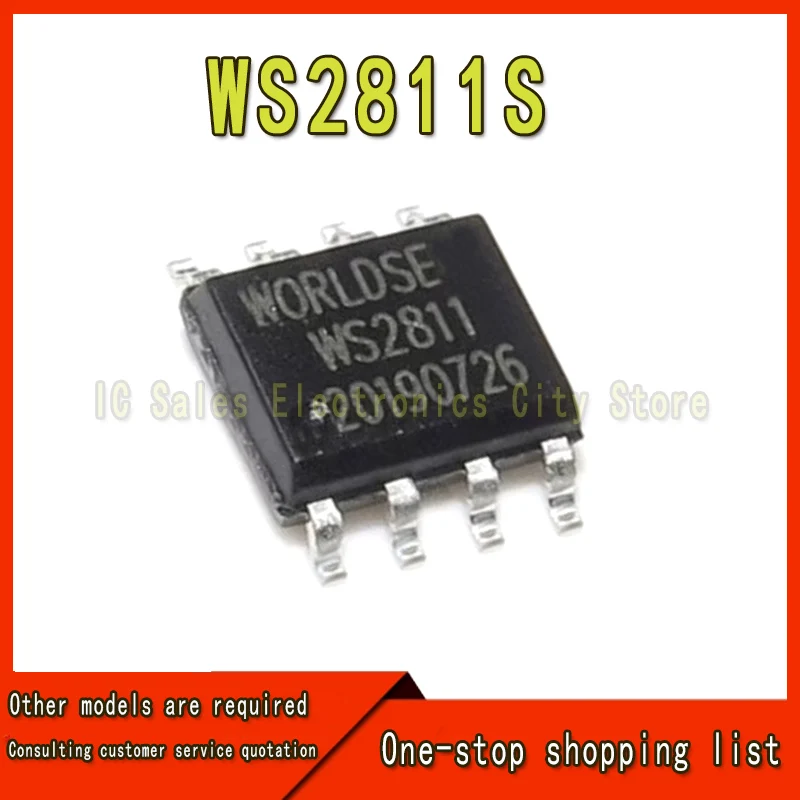 50-500 Stks/partij WS2811S WS2811 2811LED Driver Chips Ic Nieuwe ...