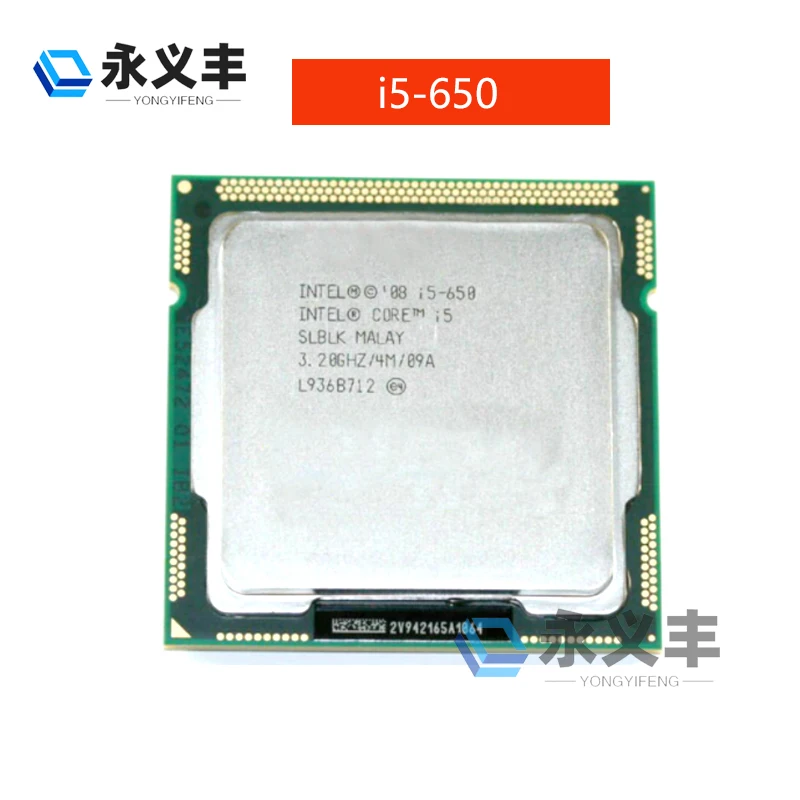 Intel Core i5 650 i5 650 i5650 i5 650 Processor 3.2 GHz 4MB Cache ...