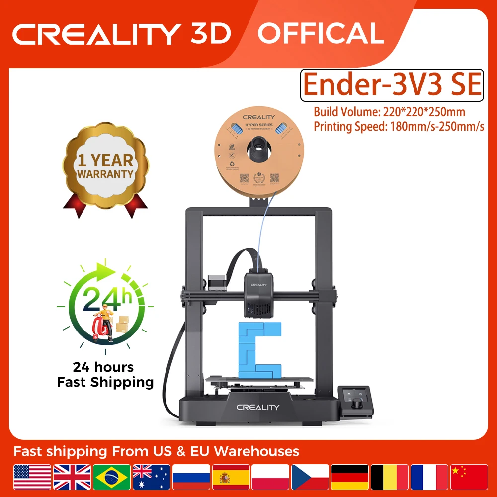 CREALITY-resmi-Ender-3V3-SE-yaz-c-250-mm-sn-CR-dokunmatik-otomatik ...