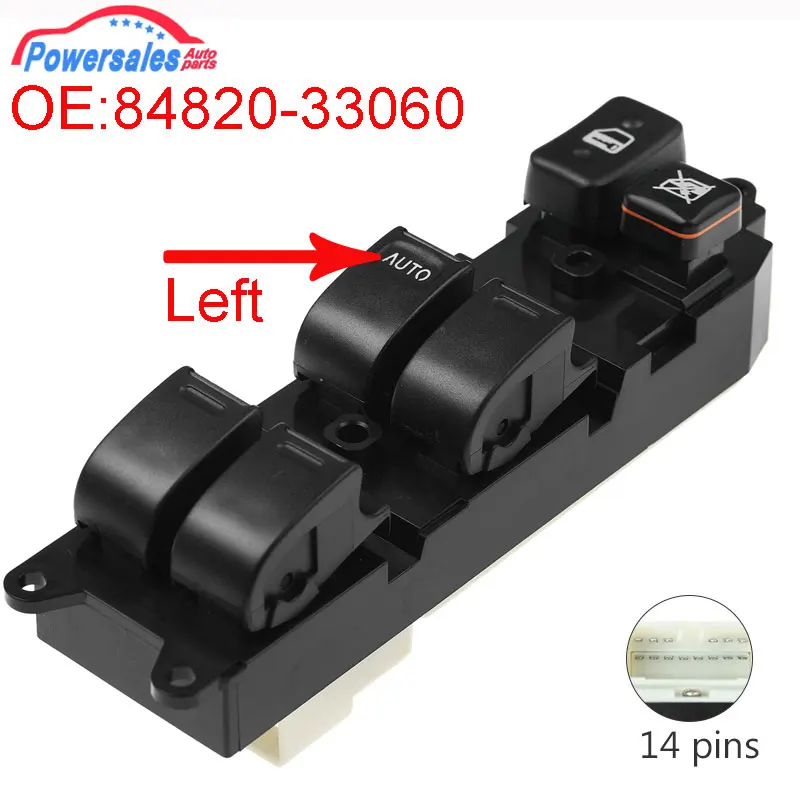 Nuevo interruptor principal de ventanilla eléctrica para Toyota Camry ...