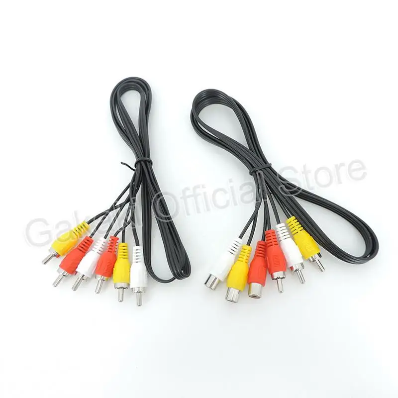 1M-1-5M-3Meter-3-RCA-Male-to-3-RCA-Male-female-connector-Composite ...