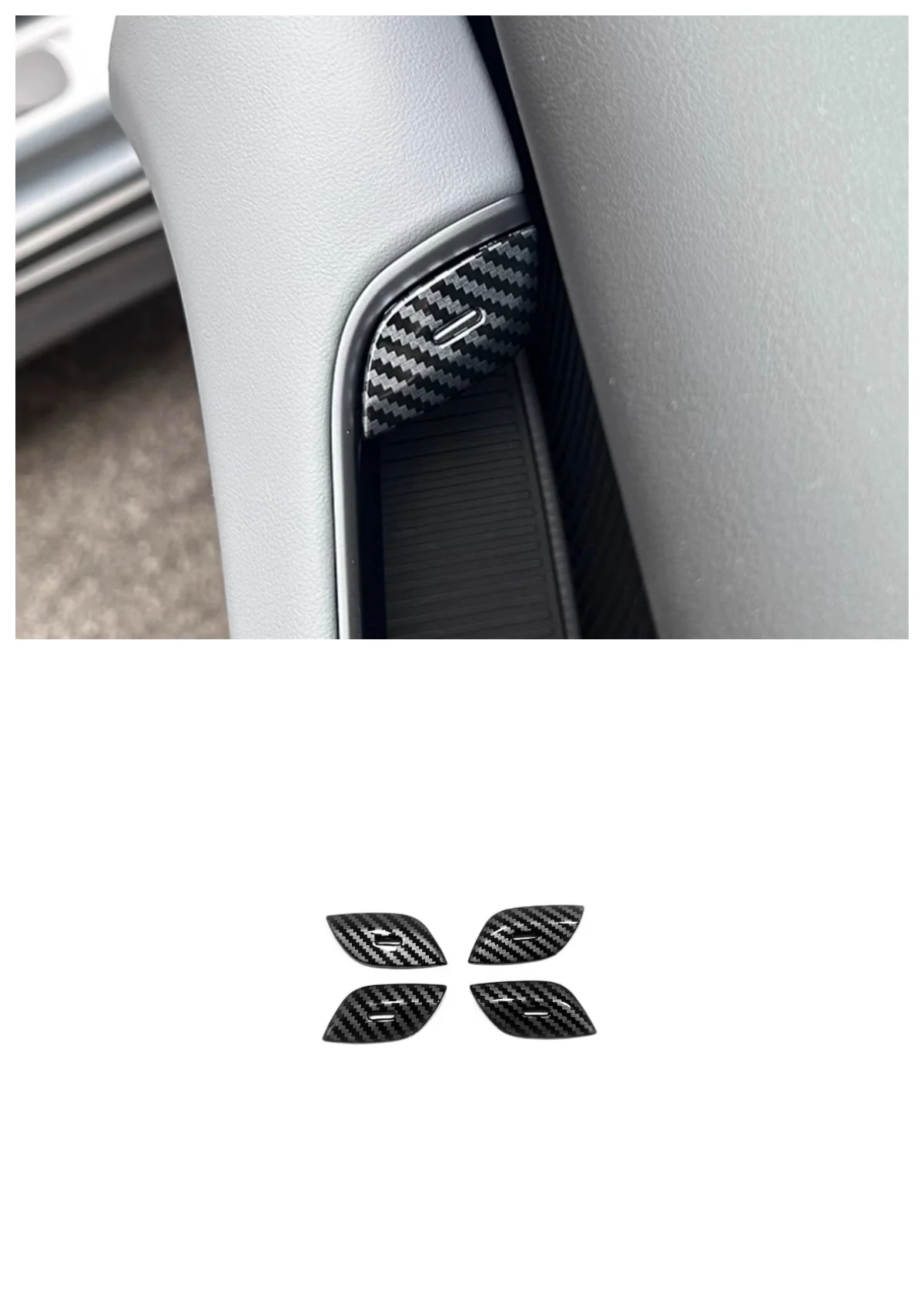 Suitable-for-NIO-ET5-2022-door-switch-button-ABS-decoration-Auto-Parts ...