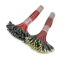 5pcs 10pcs 5.5x2.1 mm Male Female Plug 12V DC Power Pigtail Cable Jack ...