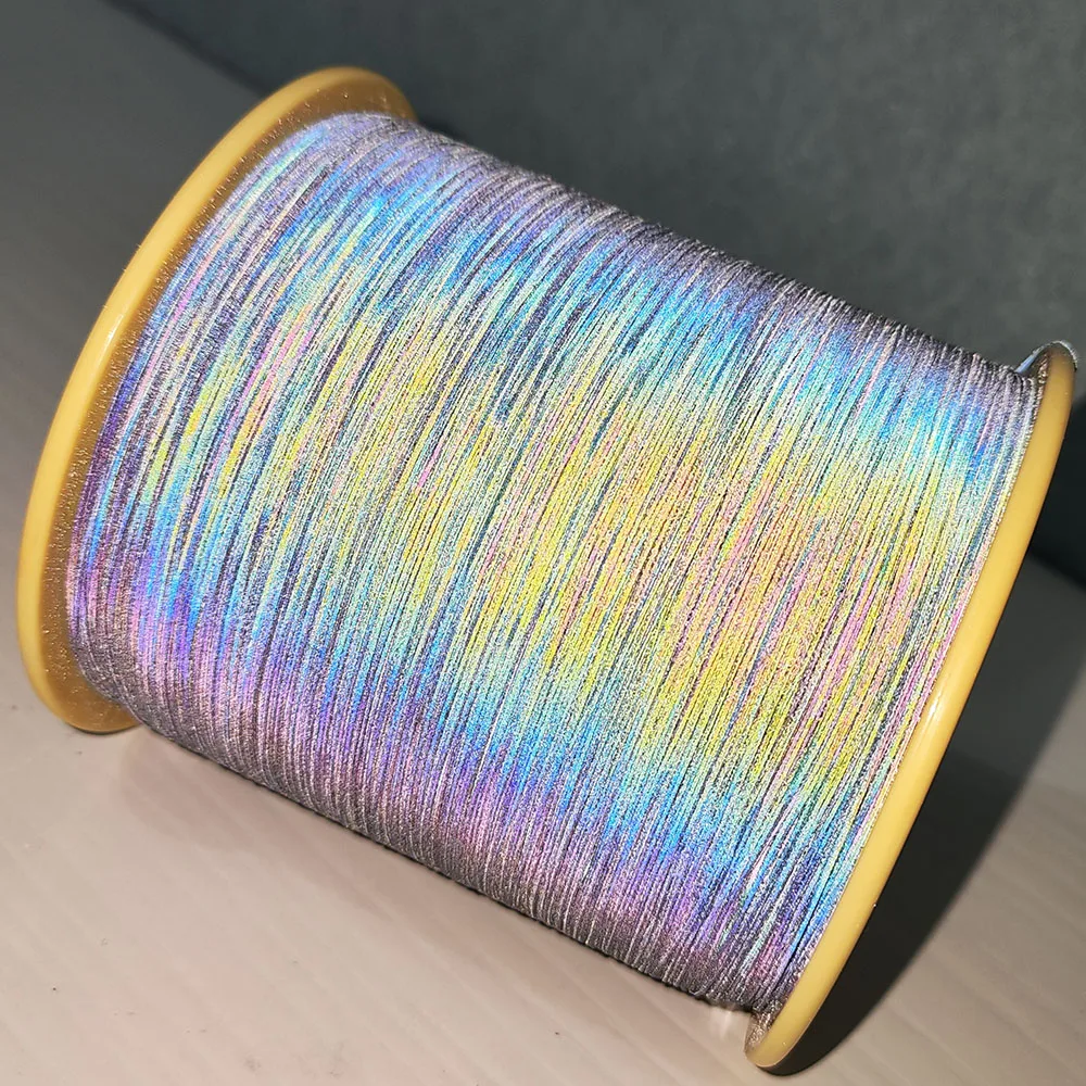 Colorful Reflective Fabric Silk Reflective Knitting Thread for DIY ...