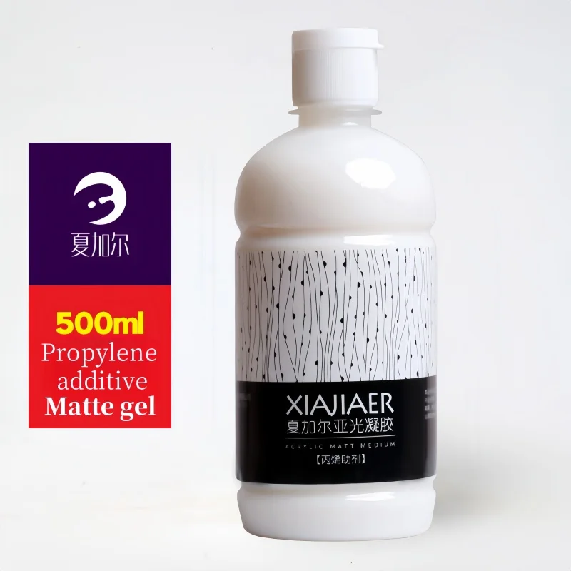 Acrylic matte gel mixture for acrylic pigments 250ml/500ml acrylic ...