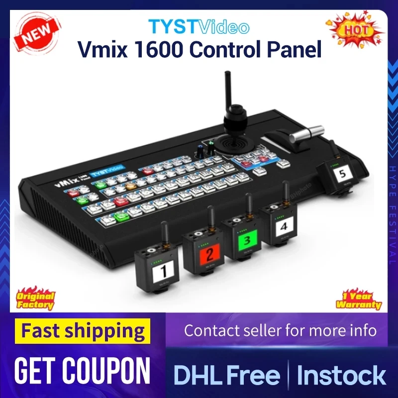 TY-1500HD-TYST-Video-Vmix-1600-Control-Panel-of-Vmix-Video-Mixer ...