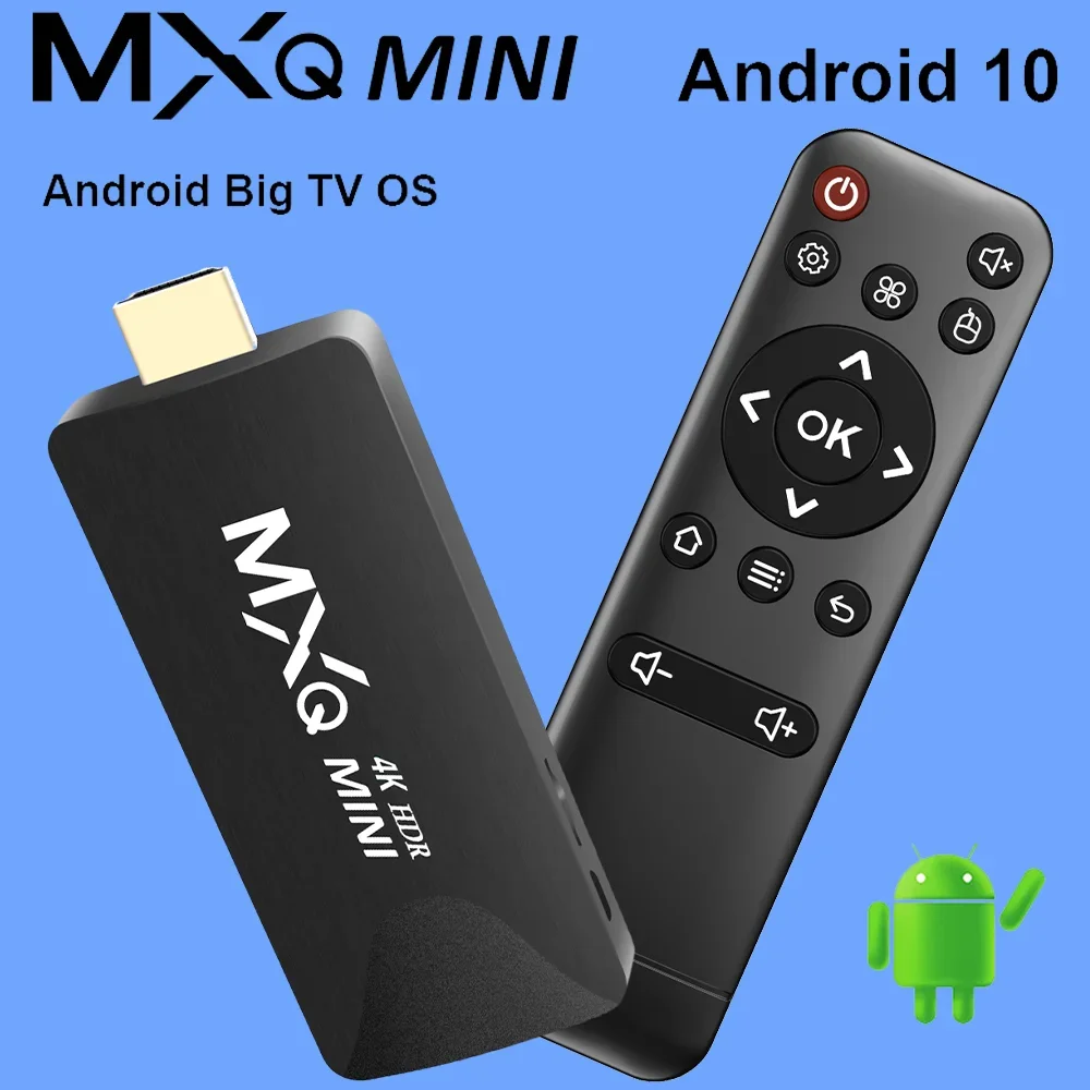MXQMINI-Android-10-mini-TV-Stick-Quad-Core-Support-4K-HD-2-4G-WiFi ...