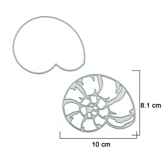 Nautilus Shell Stencil