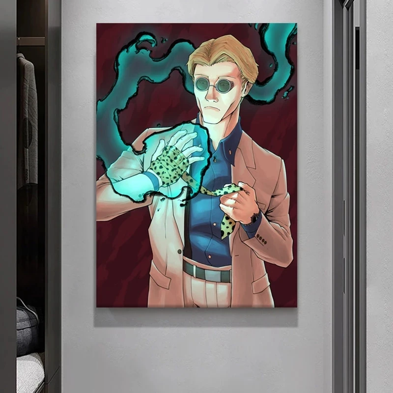 Prints Wall Art Manga Premium Art Print Wall Decor Kento Nanami Jujutsu ...