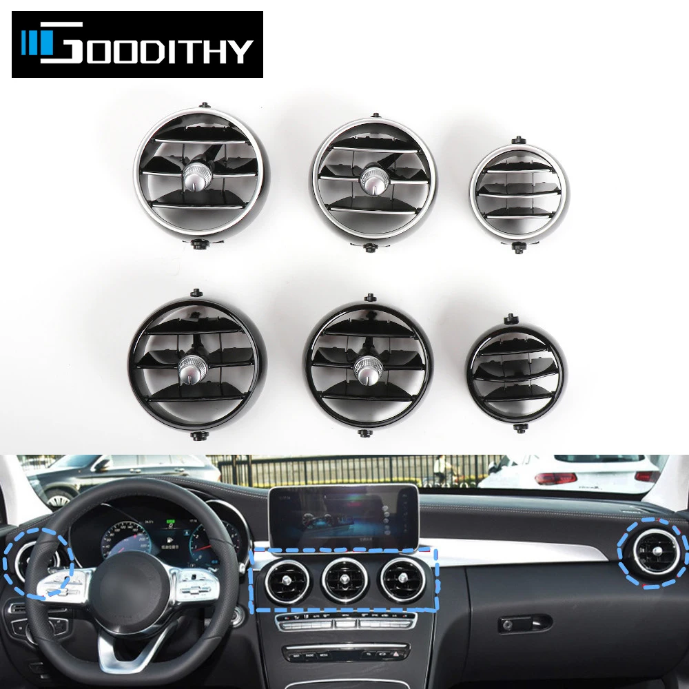 Front-Rear-Center-Console-Air-Conditioner-Ventilation-Grille-Air-Outlet ...