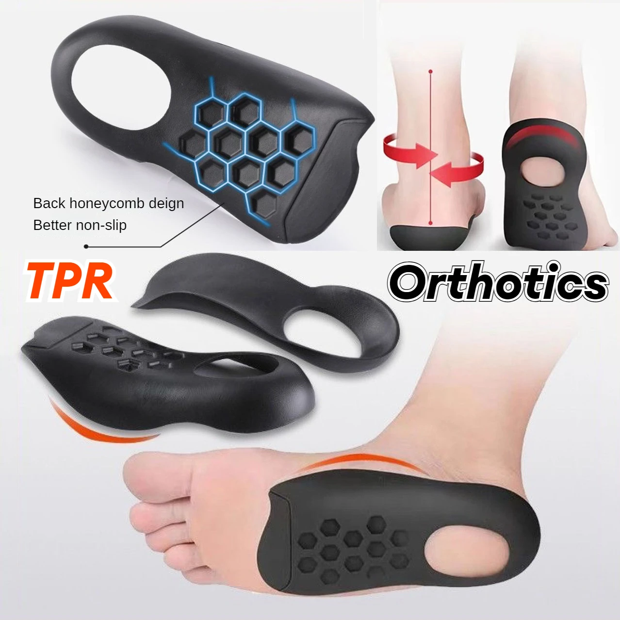 2pcs-Flat-Foot-Orthotics-Insoles-for-Feet-Correction-Arch-Support ...