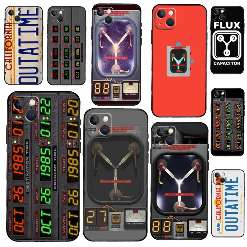 Back to the Future Flux Capacitor Phone Case For iPhone 13 12 Mini 11 ...