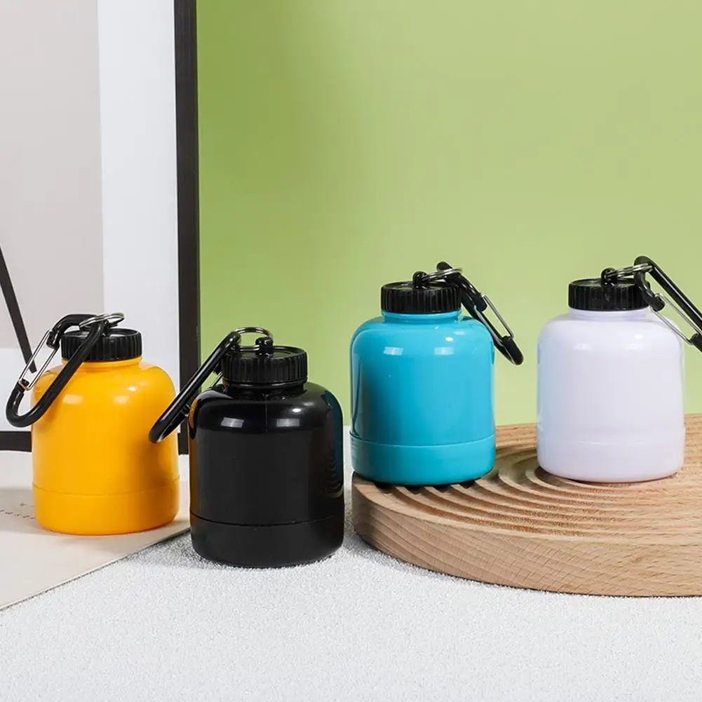 Mini-Portable-Protein-Container-Powder-Bottle-With-Keychain-Colorful ...