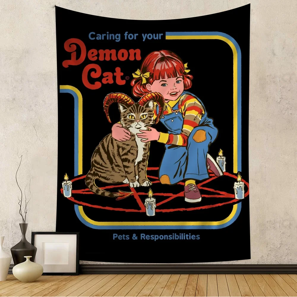 Steven-Rhodes-Arts-Metal-Signs-Content-Hanging-Bohemian-Tapestry-Cheap ...