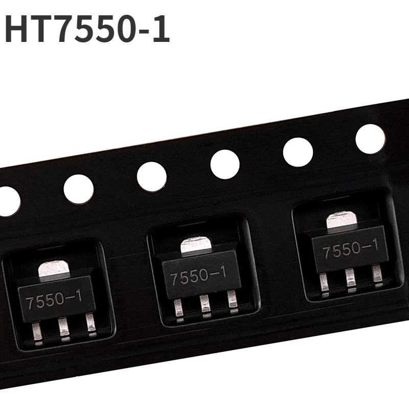 (10 個) (100 個)(1000 個) HT7550-1 S0T-89 HT7550 7550 7550-1 SMD 固定 LDO 電圧 ...