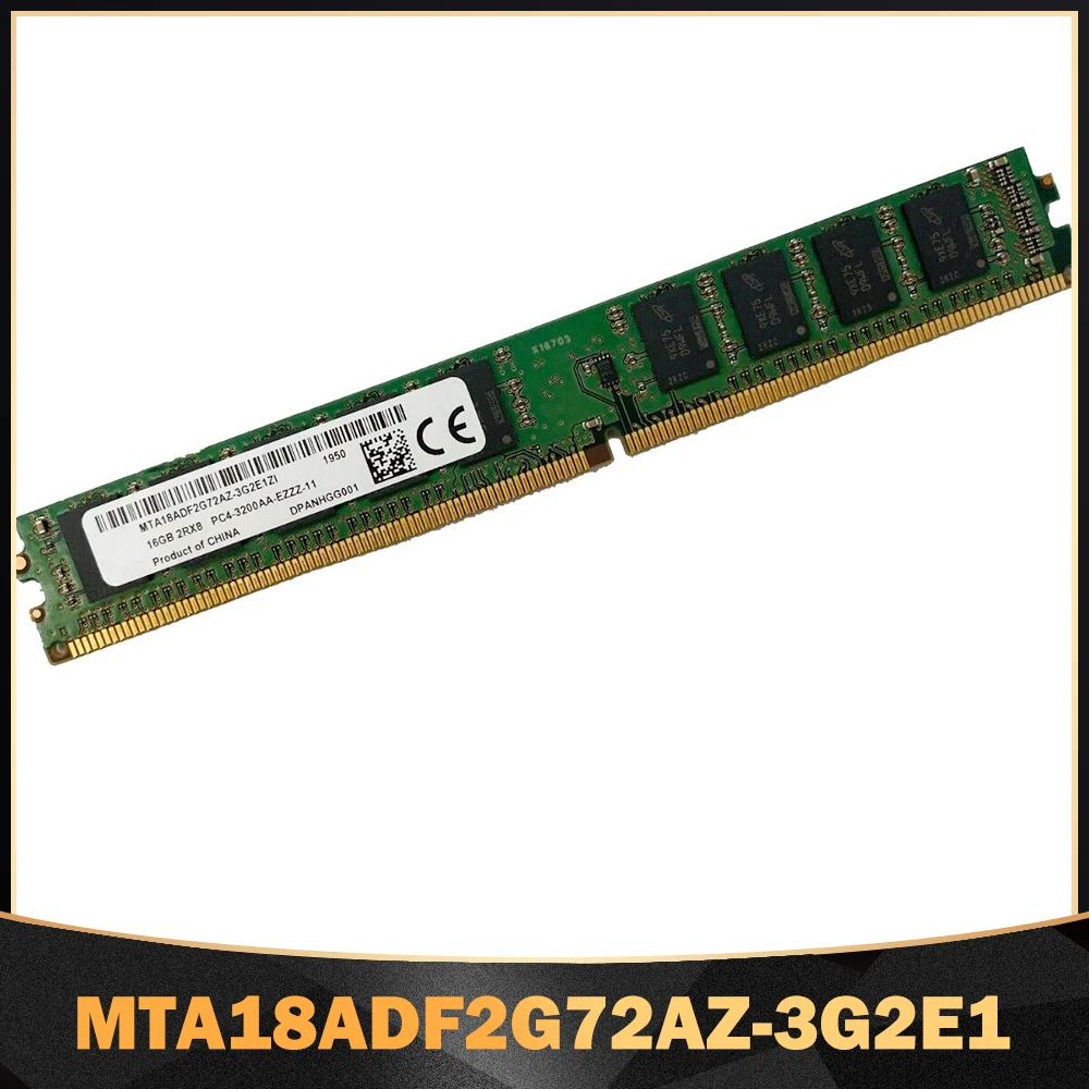 1PCS-RAM-16GB-16G-3200-DDR4-2RX8-UDIMM-ECC-Narrow-VLP-For-MT-Server ...