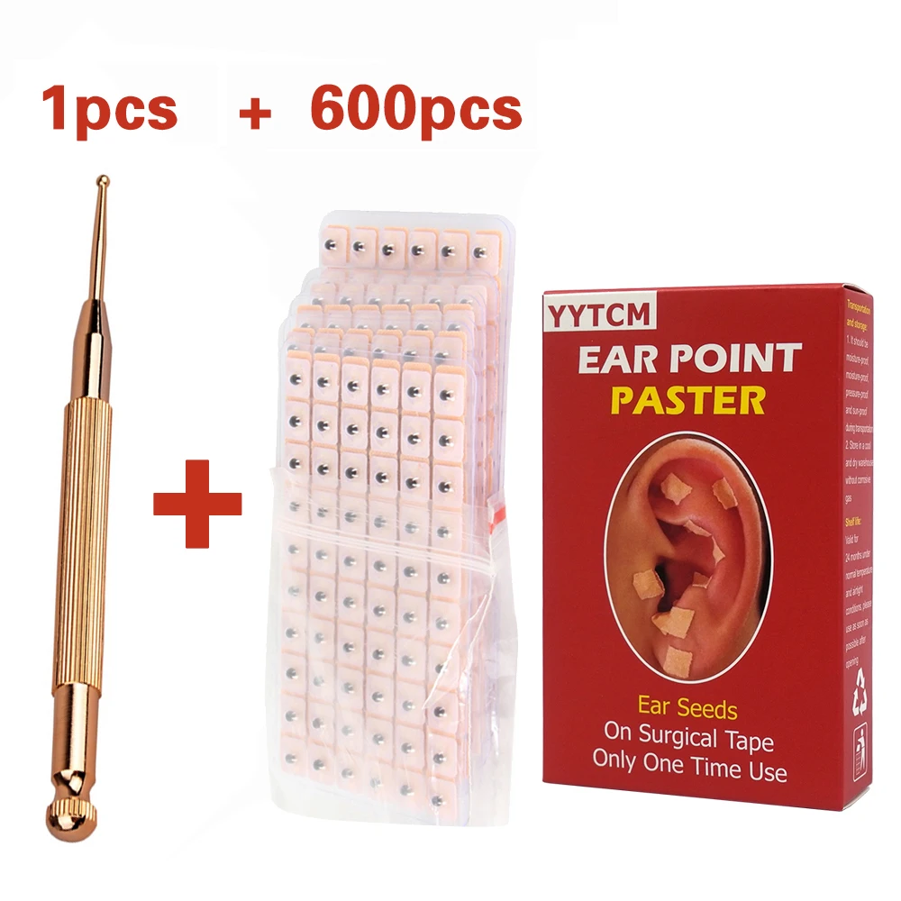 Ears-Press-Stick-Massager-Elastic-Acupuncture-Points-Needle-Acupoint ...