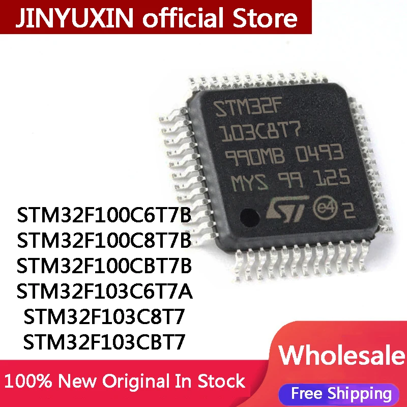 100-STM32F100C6T7B-STM32F100C8T7B-STM32F100CBT7B-STM32F103C6T7A-STM32F103C8T7-STM32F103CBT7 ...