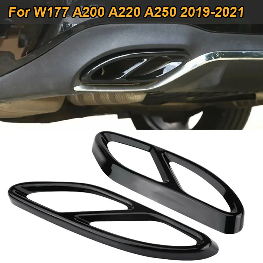 For-Mercedes-Benz-W177-A200-A220-A250-2019-2021-Rear-Exhaust-Tail-End ...