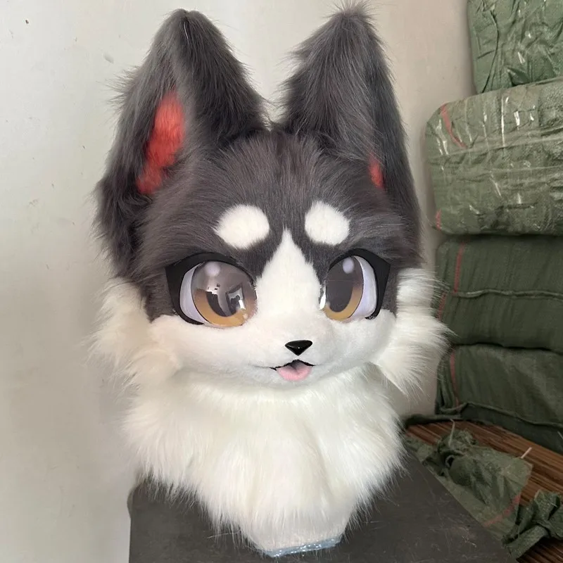 Cool-Fursuit-Animal-Head-Beast-Costume-Fursuit-Furry-Head-Cute-Kawaii ...
