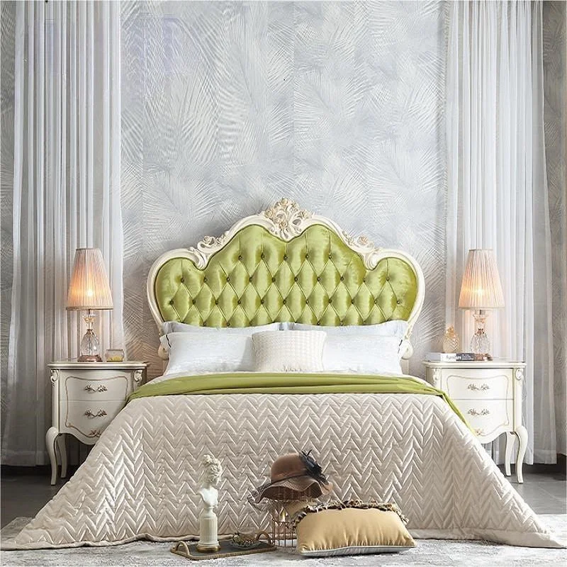 Palace-French-style-furniture-countryside-bedroom-solid-wood-1-5m ...
