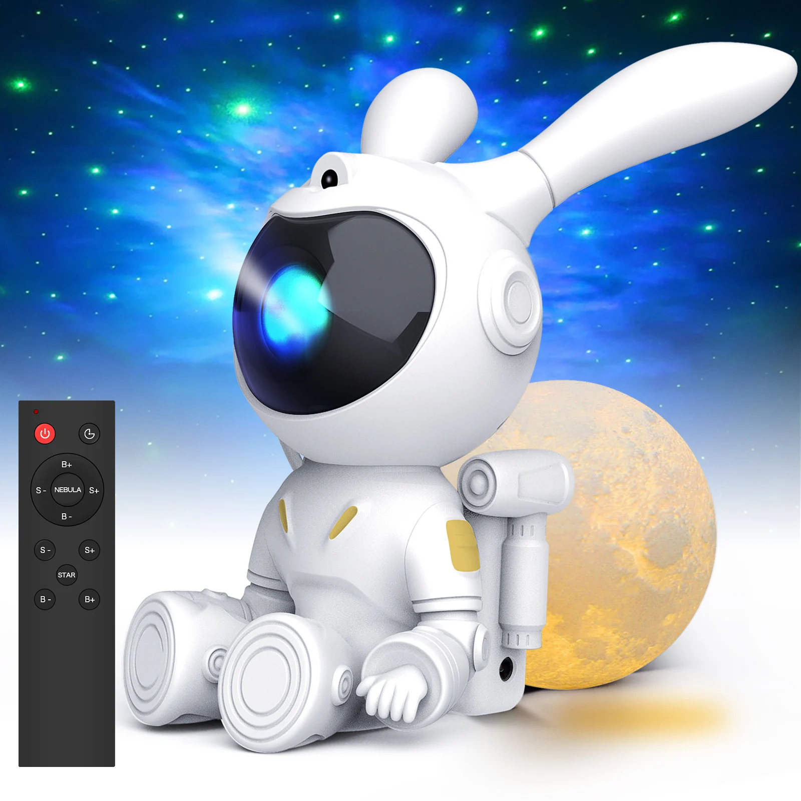 Galaxy-Night-Light-Projector-with-Timer-and-Remote-Galaxy-Astronaut ...