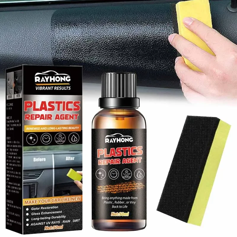 50ml-Car-Plastic-Restorer-Back-To-Black-Gloss-Auto-Plastic-Renovation ...