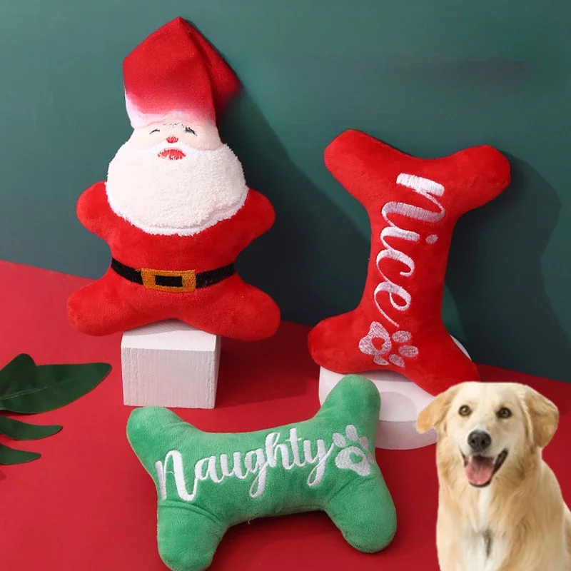 Christmas-Dog-Chew-Toys-Sound-Bite-Resistant-Toy-for-Dog-Plush-Sounding ...