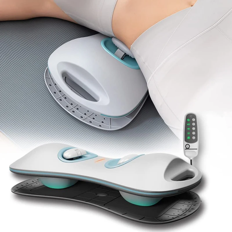 Multifunctional-Lumbar-Massager-Stretching-Heat-Vibration-Physical ...