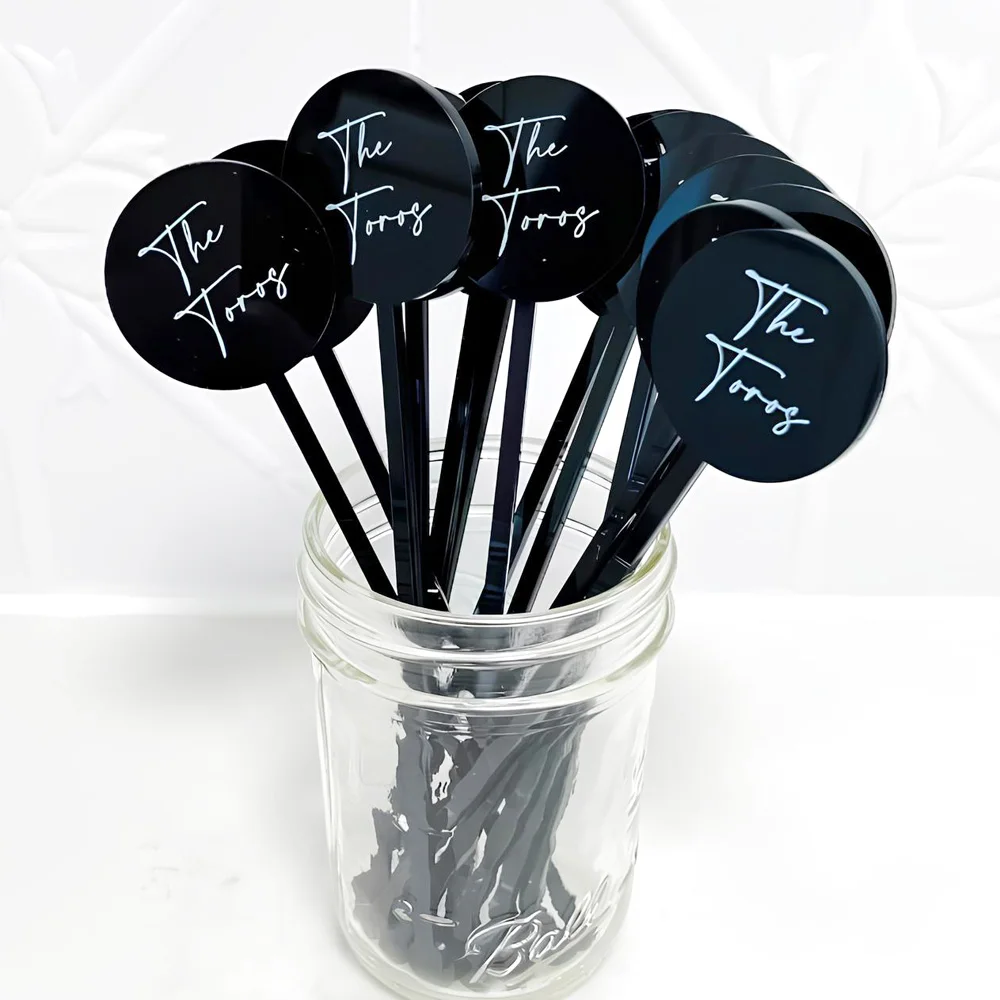 20pcs-Drink-Stirrers-Personalized-Wedding-Drink-Stirrers-Cocktail-Bar ...