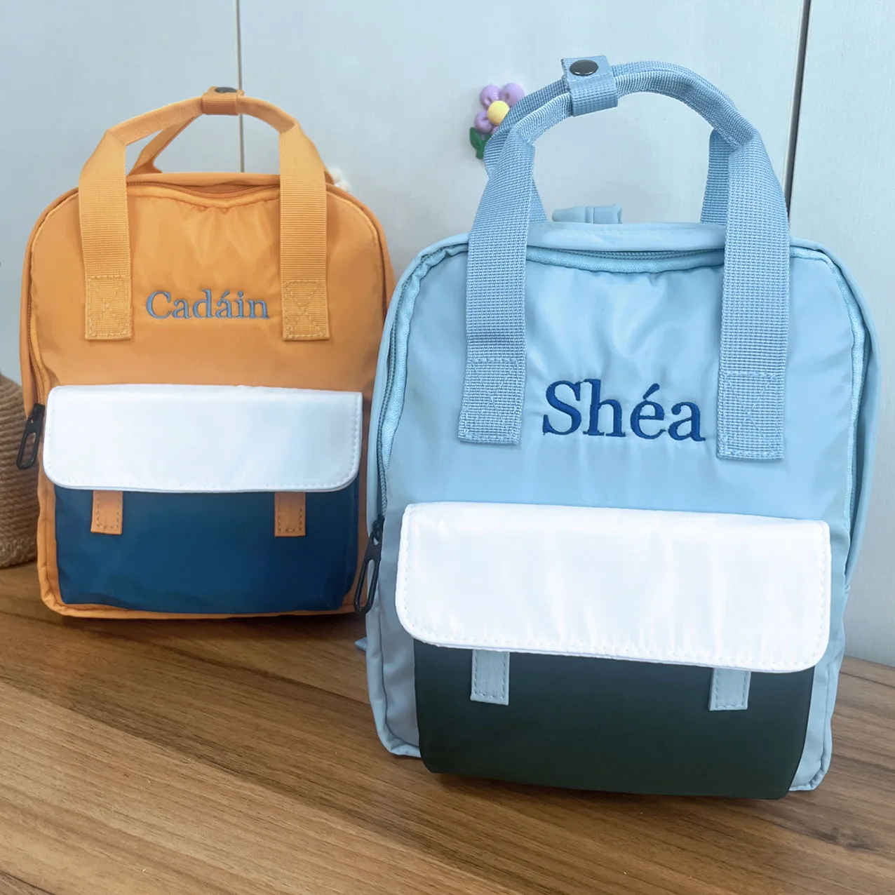 Personalized-Embroidered-Name-Preschool-Backpack-Kindergarten-Little ...
