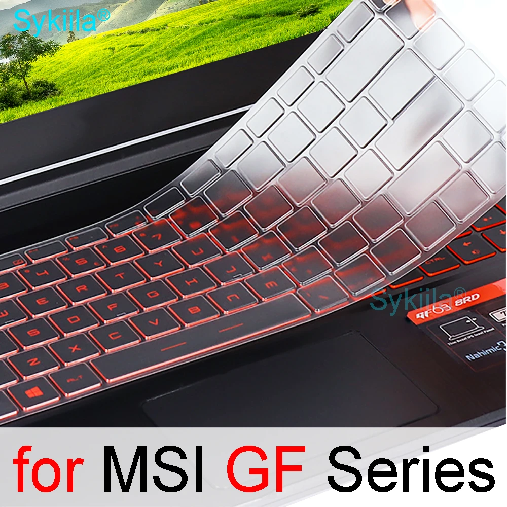 Keyboard Cover for MSI GF65 Thin GF63 GF75 Thin GF72 GF72VR GF62 GF62VR ...