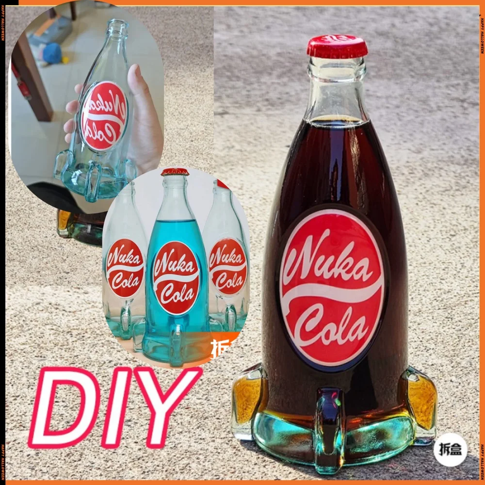 New-Nukas-Colas-DIY-Bottle-with-Cap-Glass-Bottle-Cup-No-Liquid-Figure ...